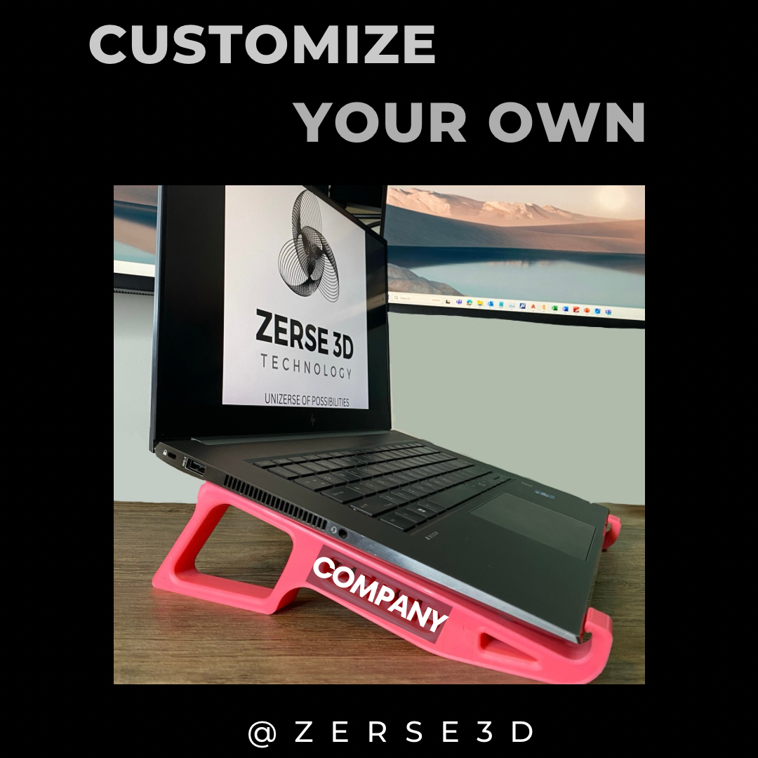 Z-Desk Magnetic Laptop Stand (CUSTOMIZE, MOQ: 5 units) – ZERSE 3D